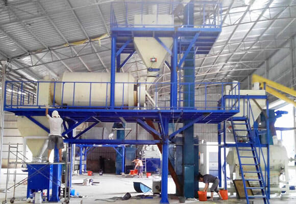 Thermal Insulation Mortar Production Line - Dry Mortar Plant | Sand ...