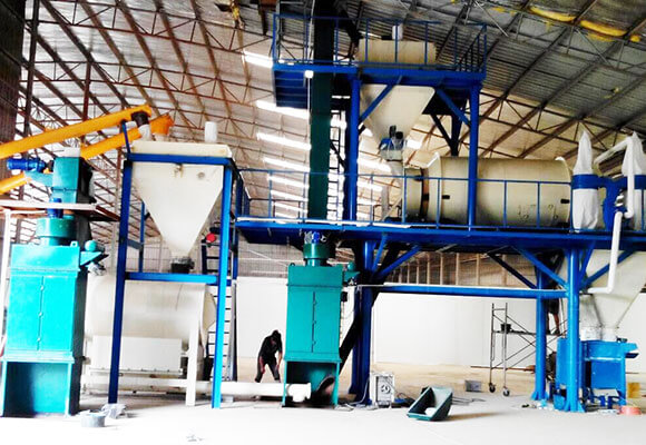 Thermal Insulation Mortar Production Line - Dry Mortar Plant | Sand ...